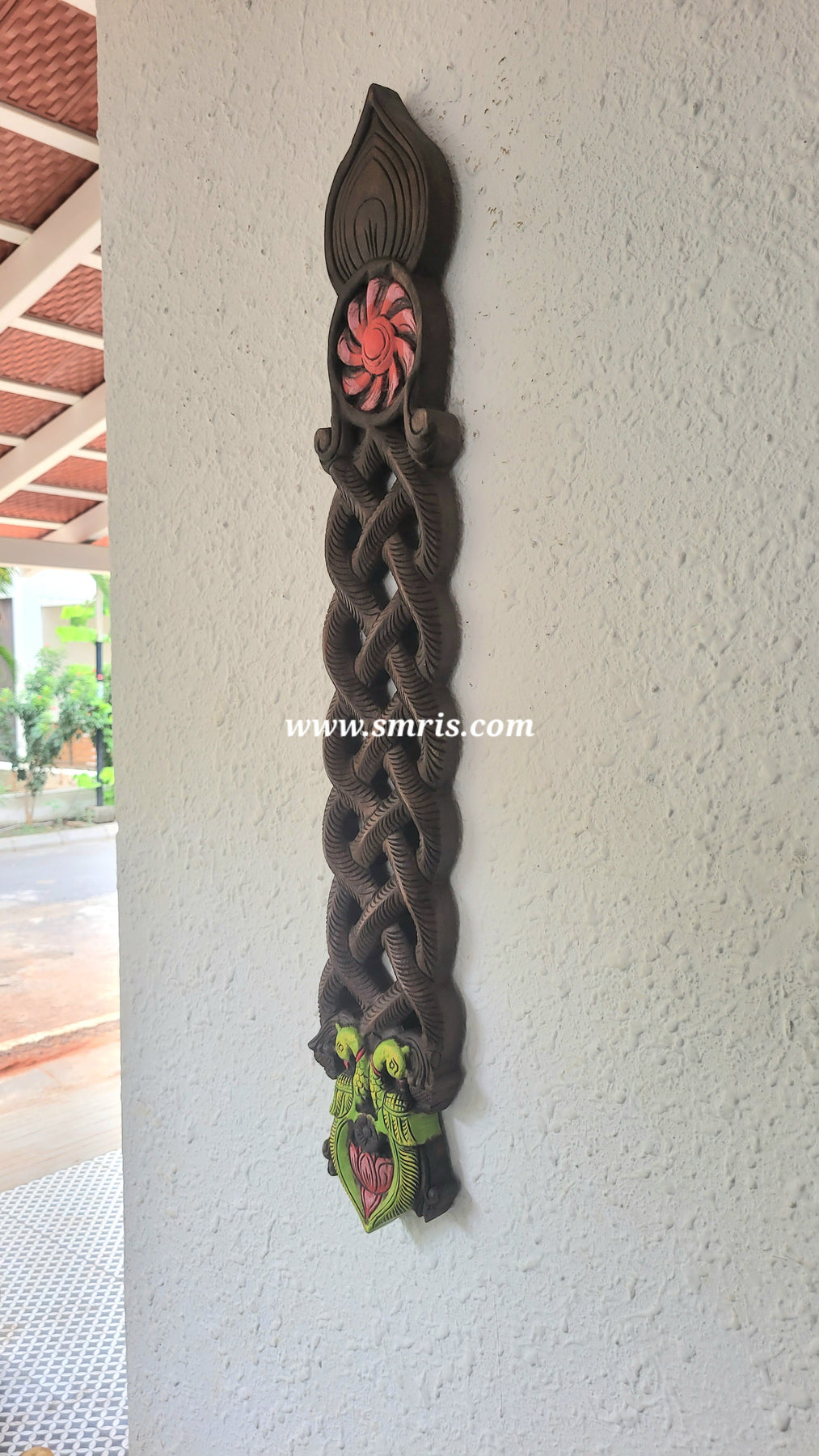 Aapakoodu | Ladle Stand / appakudu Kitchen Accessory Wood Carving Wall ...