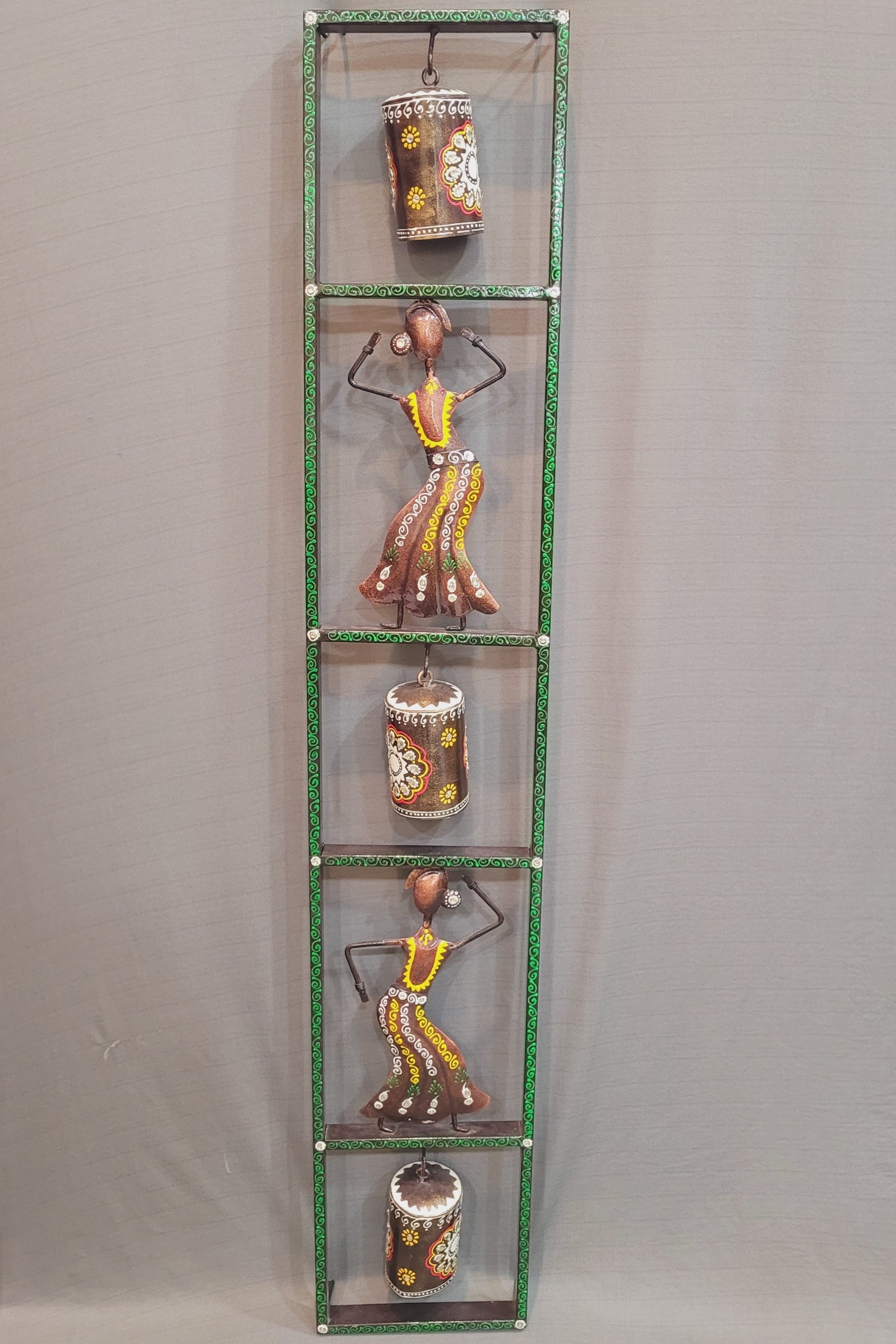 Bells Dancer Rectangle Wall Frame home office decor – Smris