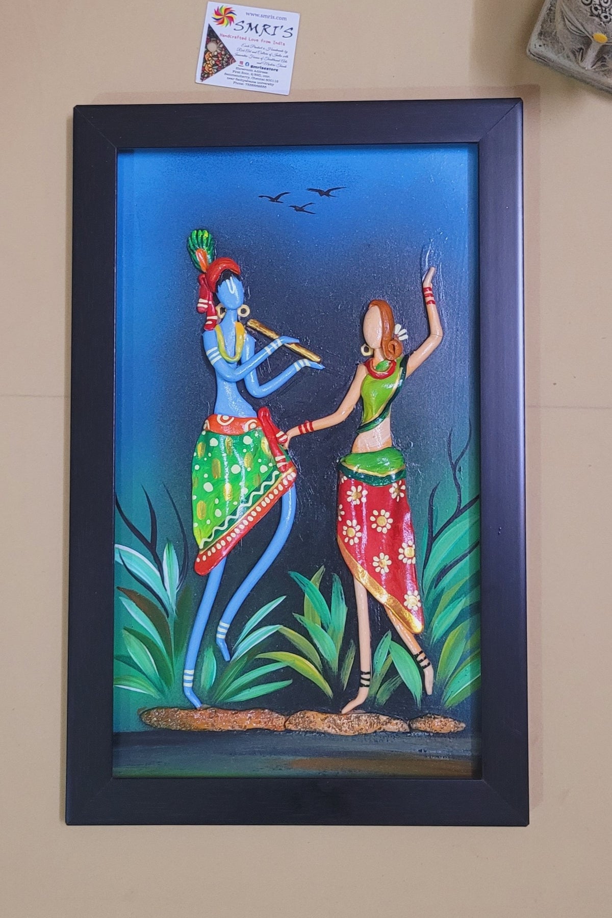 Mural Tribal Art frame Paintings wall decor Indian Traditional ...