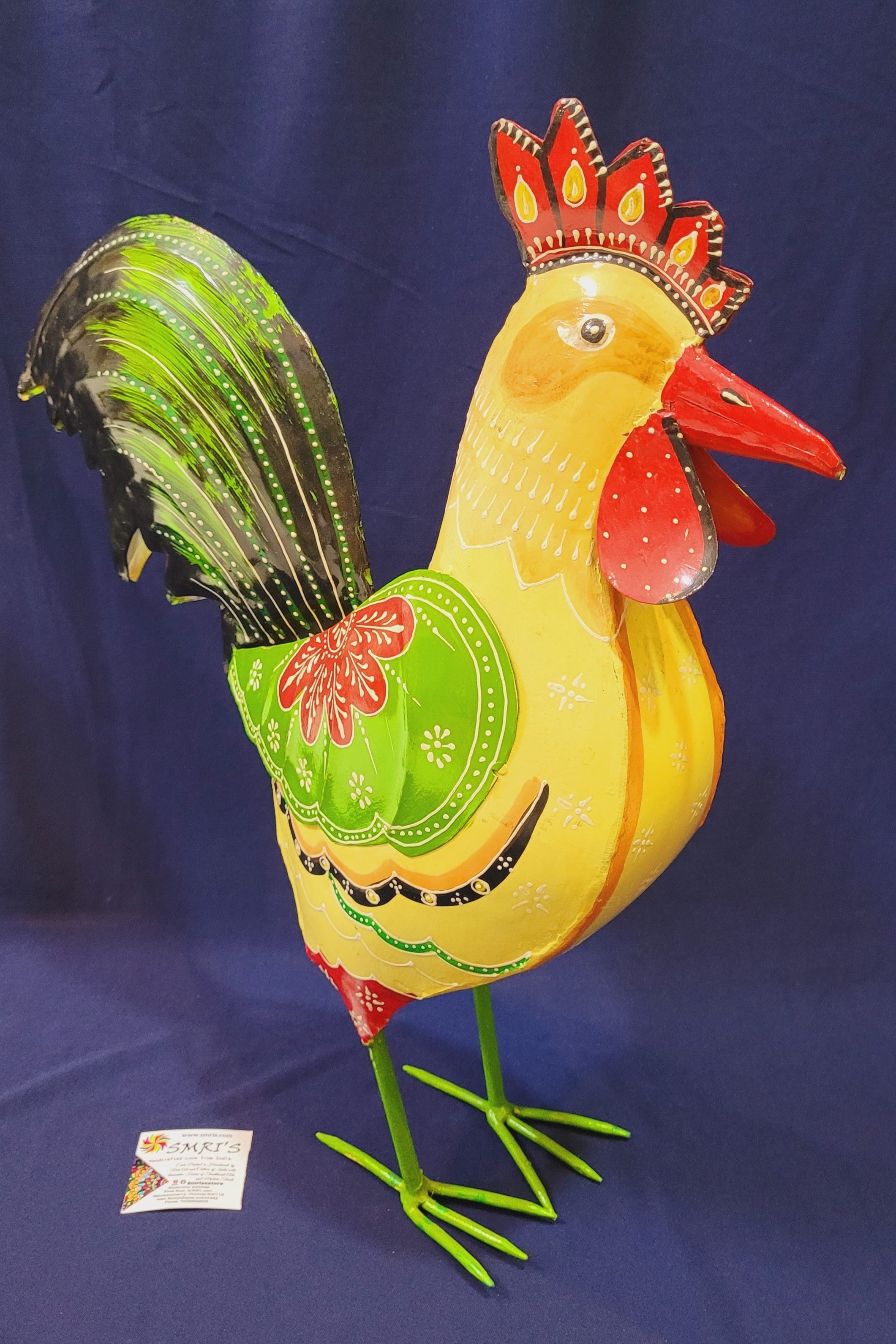 Rooster Iron Handcrafted showpiece home office hotel restaurant table ...