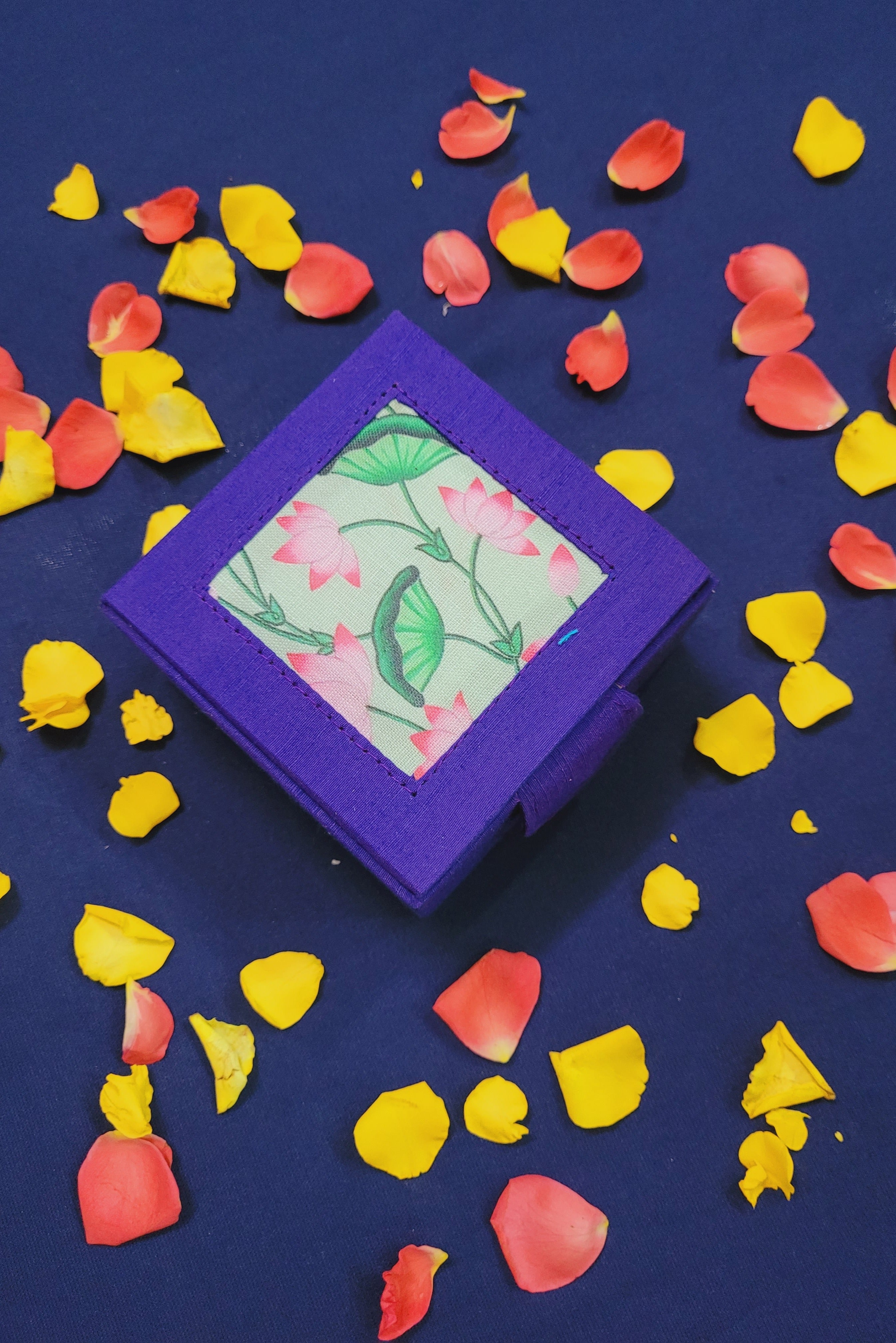 Colourful Gift Box Jewellery Box with Pichwai Painting return gift ...