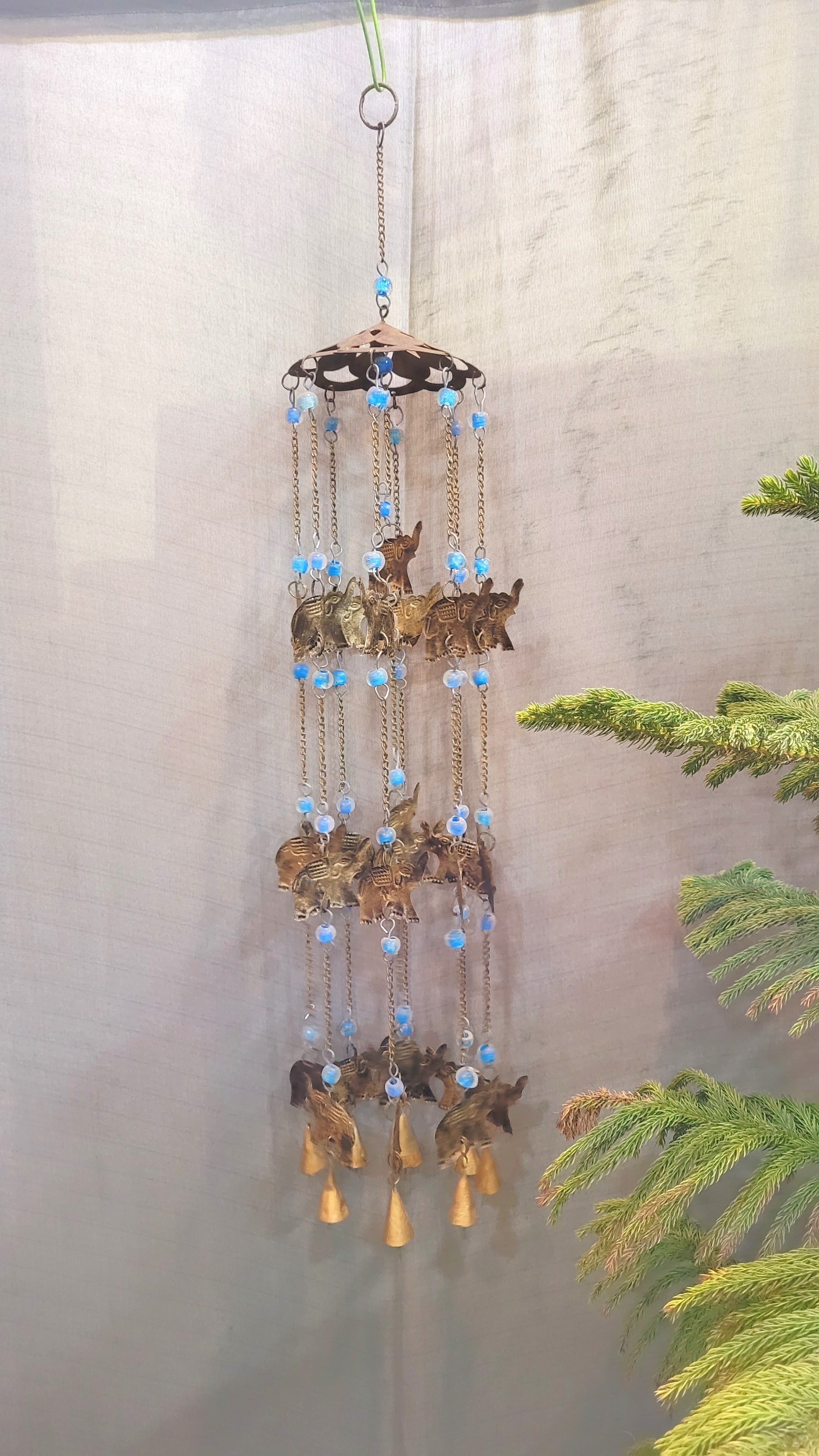 Bells Hanging wind chimes Foyer balcony garden decor – Smris