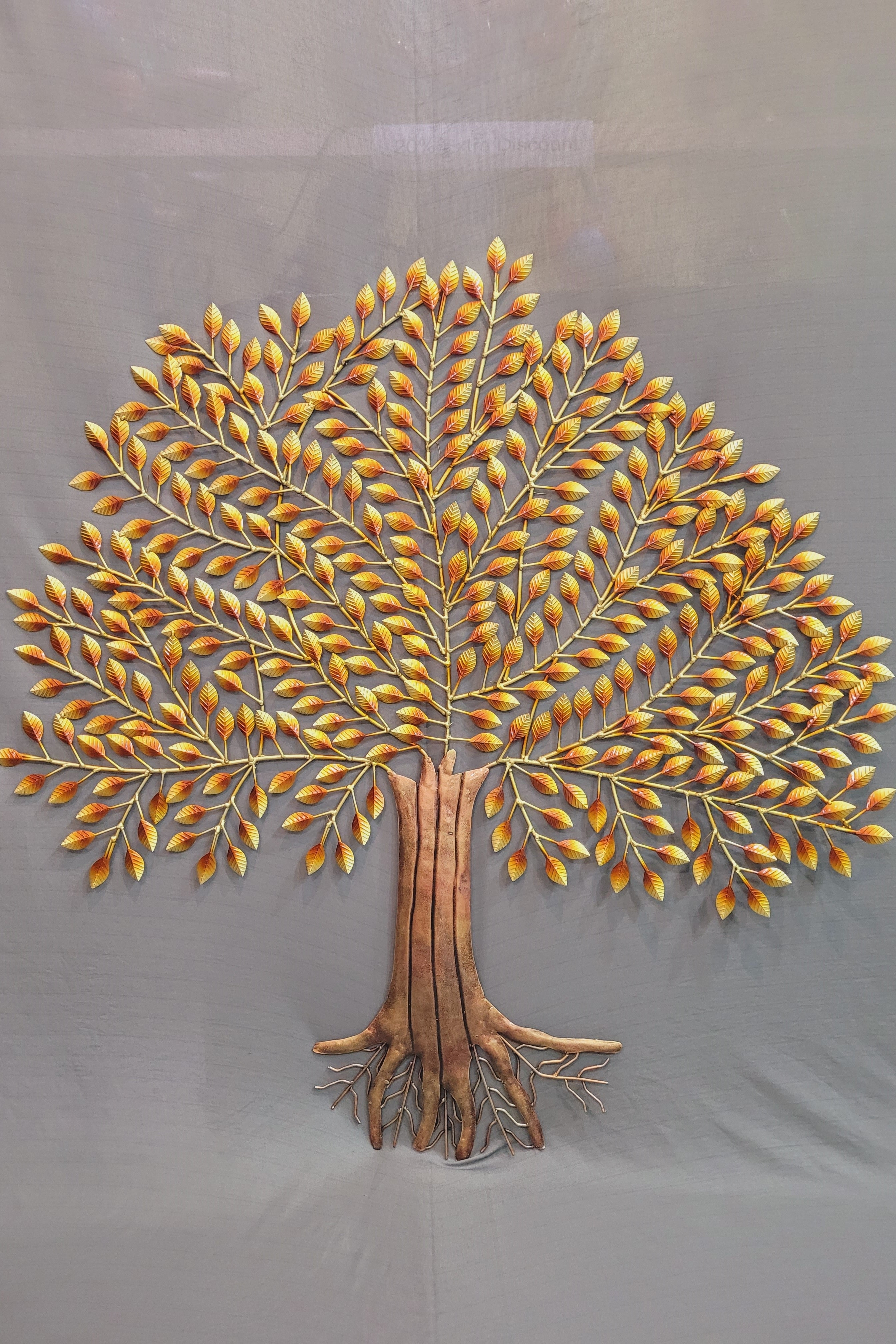 Karpaga vriksham Golden Tree for living room and office reception decor ...