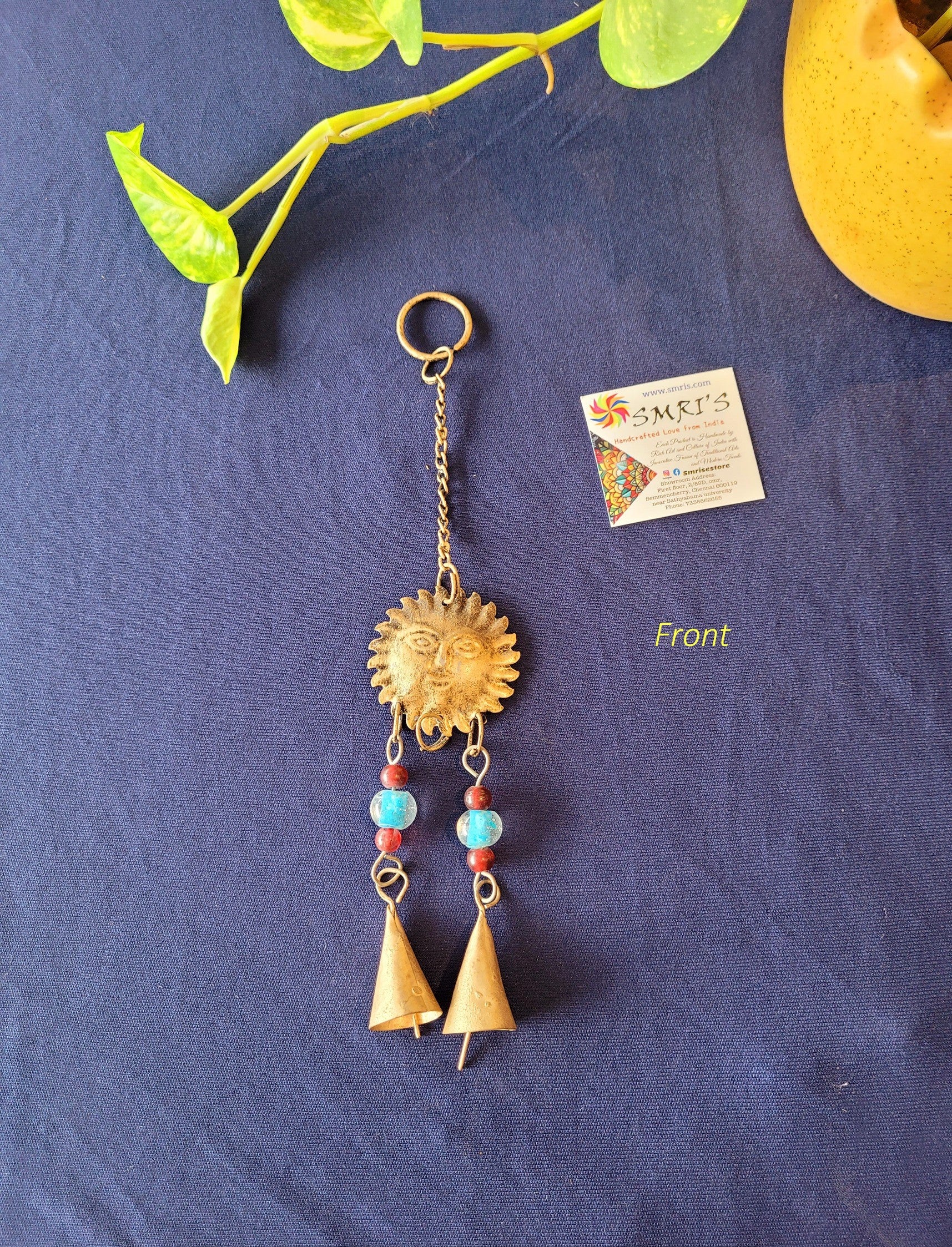 Sun charms Hangings wind chime foyer garden pooja entrance decor Indian ...