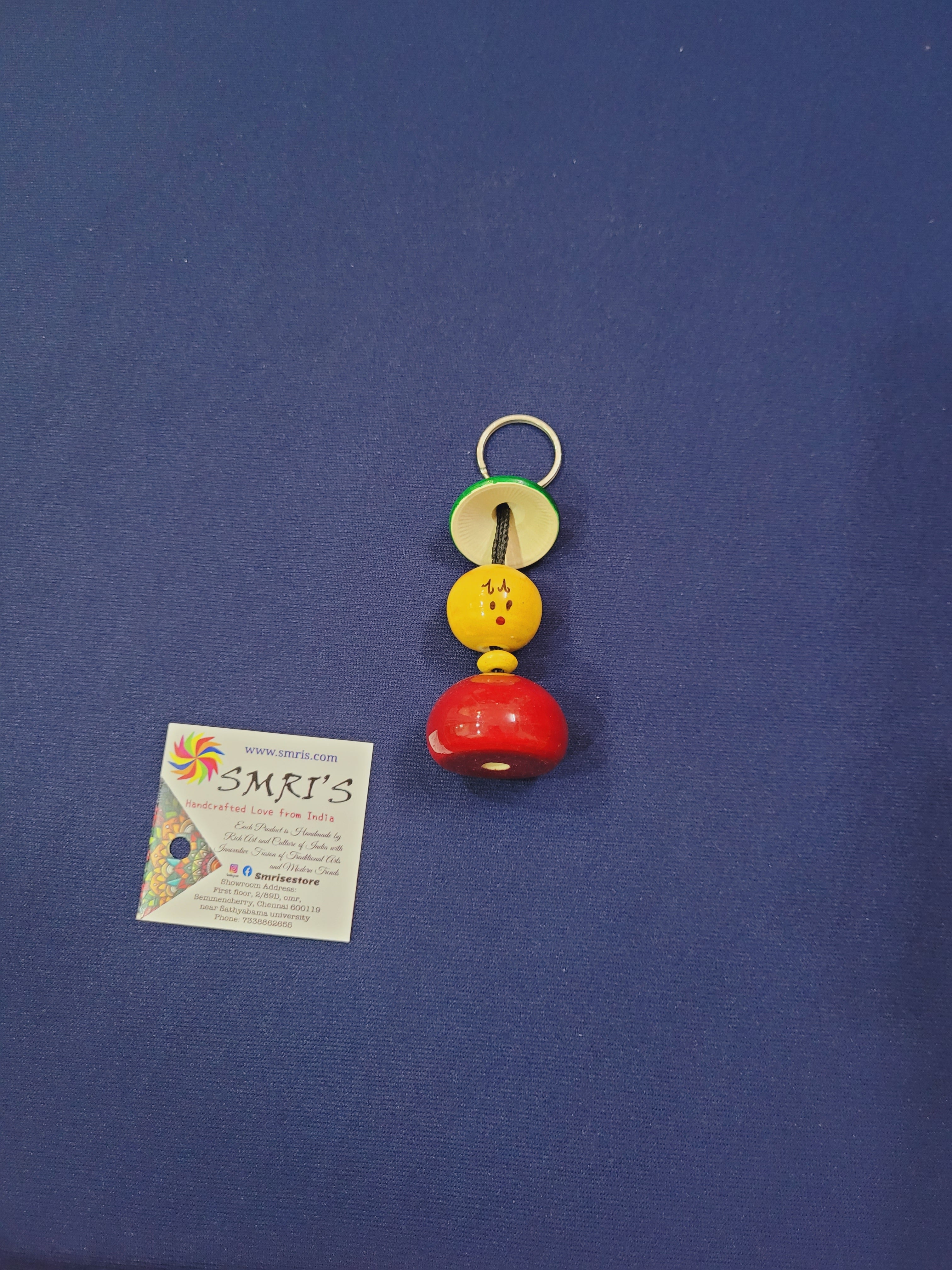 Wooden Doll Key chain return gifts ecofriendly toy Made in India – Smris